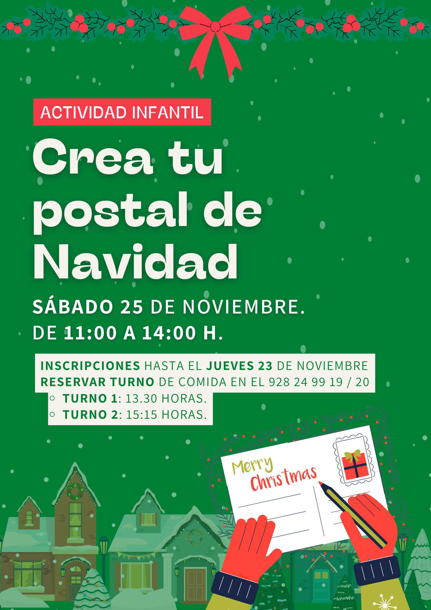 Crea tu postal de Navidad - Club Marítimo Varadero