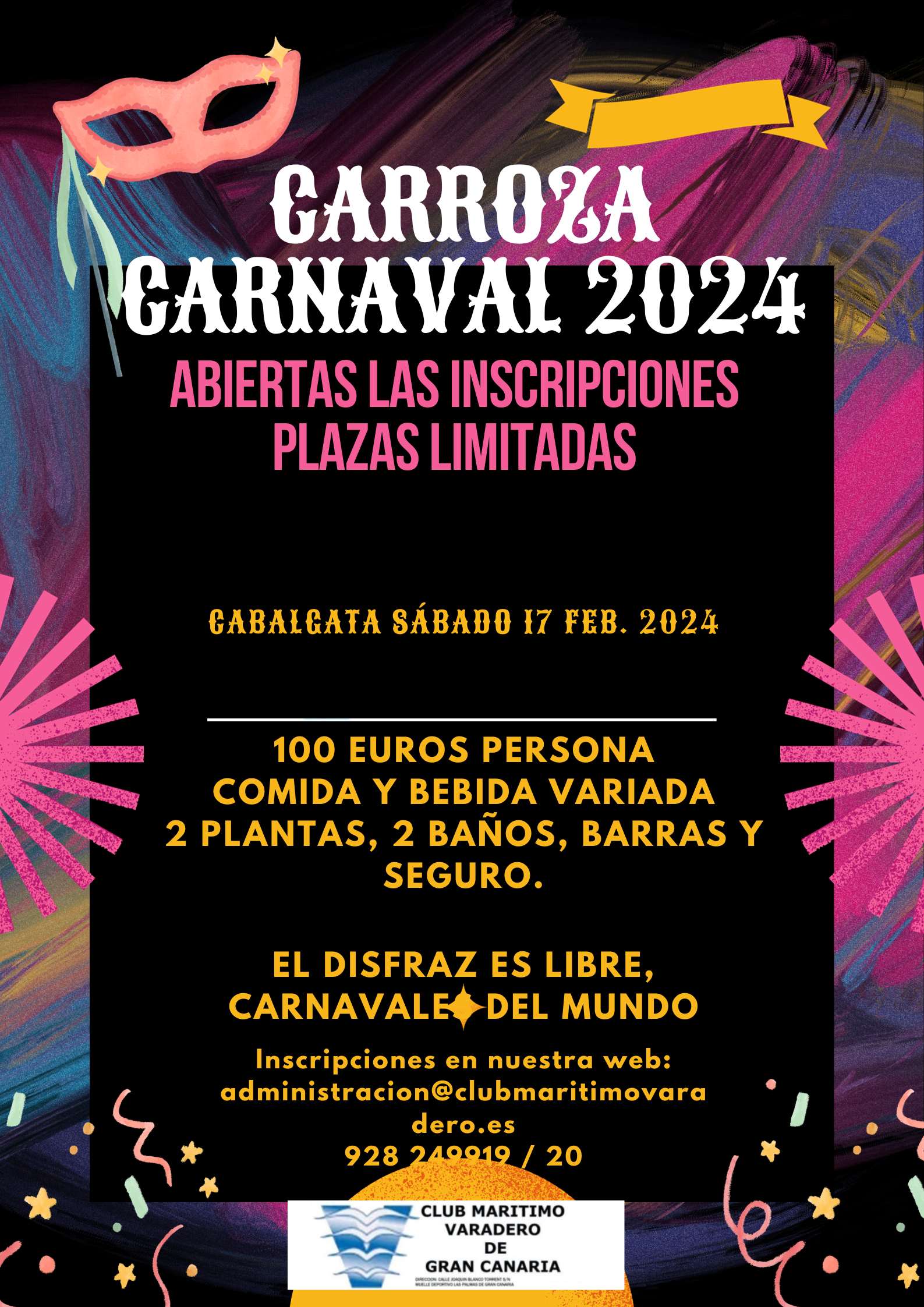 Carroza Carnaval 2024 - Club Marítimo Varadero